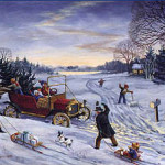 Karl Doerflinger Limited Edition Artwork - American Picture Frame